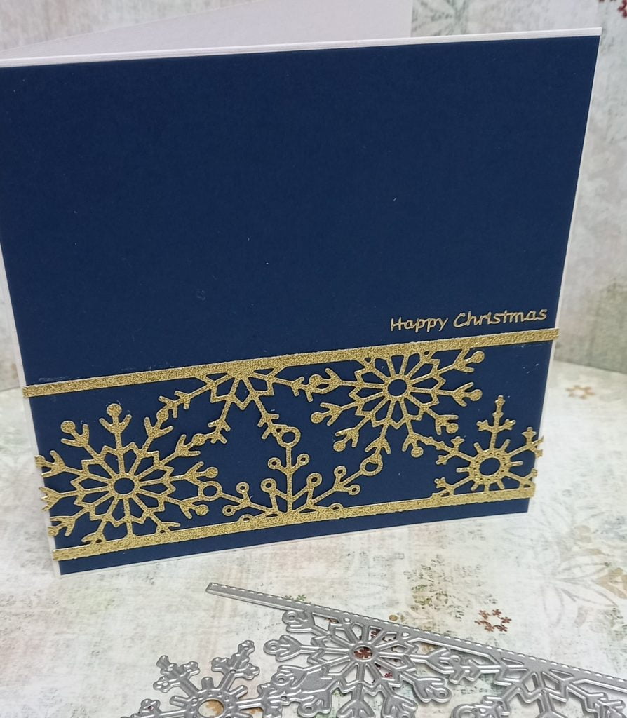 Snowflake Border Craft Die - Riverside Crafts