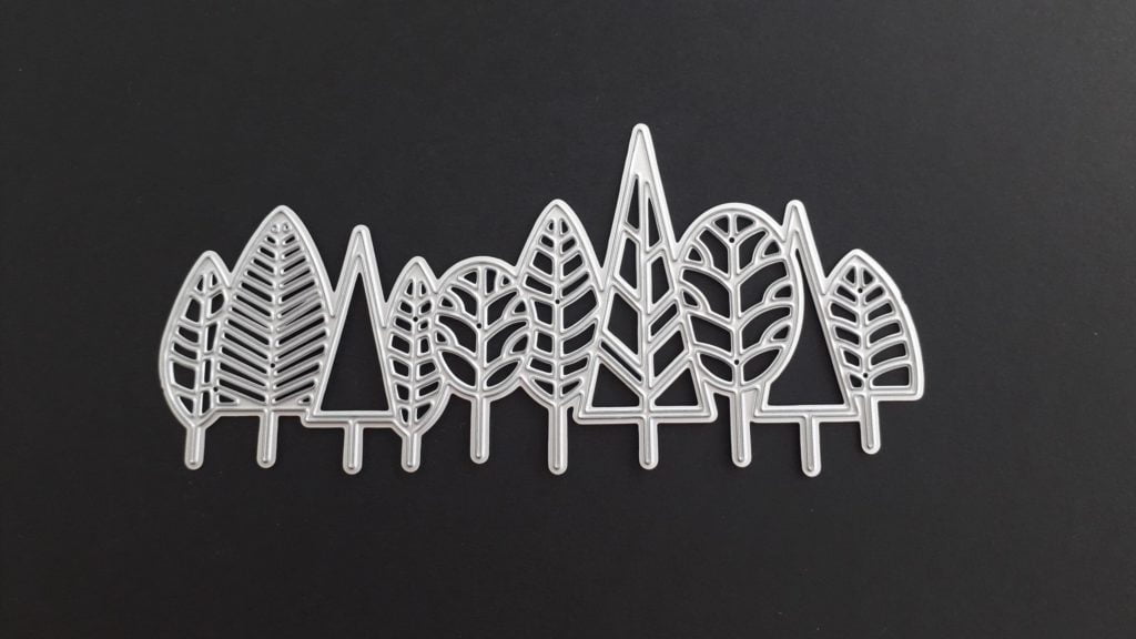 Filigree Trees Craft Die - Riverside Crafts