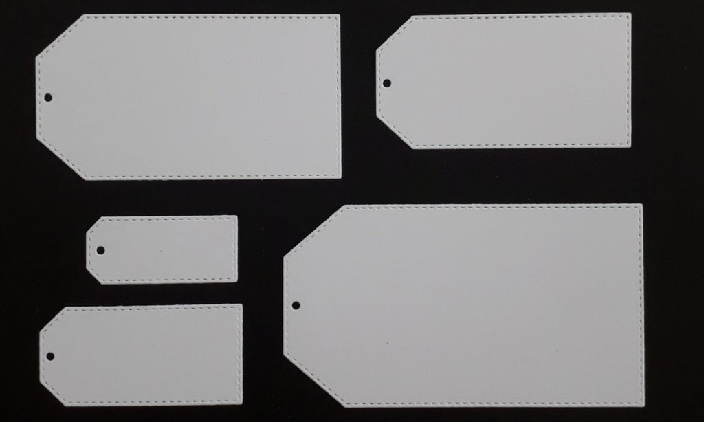 Stitched Tag Nesting Craft Die - Riverside Crafts