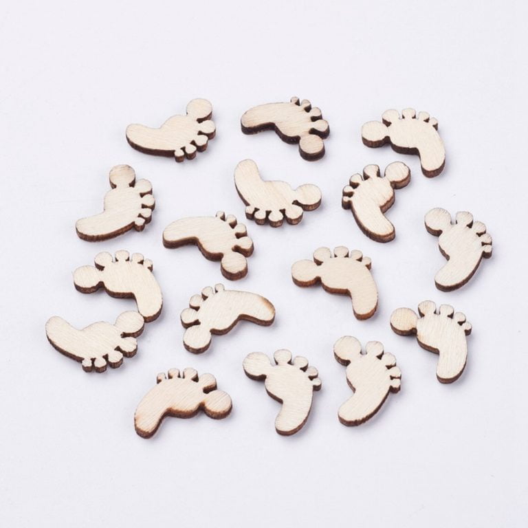 Wooden Feet 20 piece - Riverside Crafts